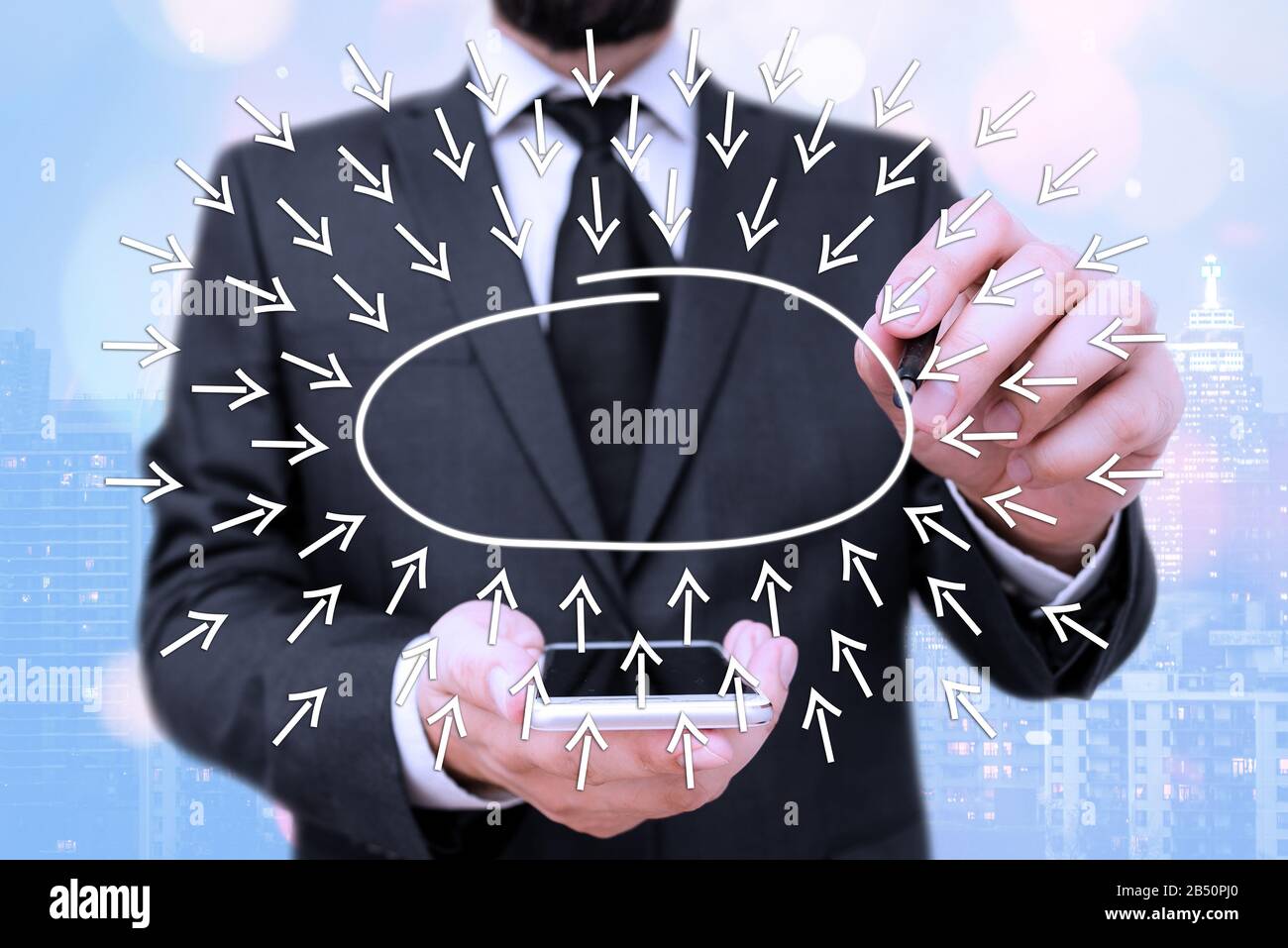 Handwriting text Business Concept. Conceptual photo Business technology ...