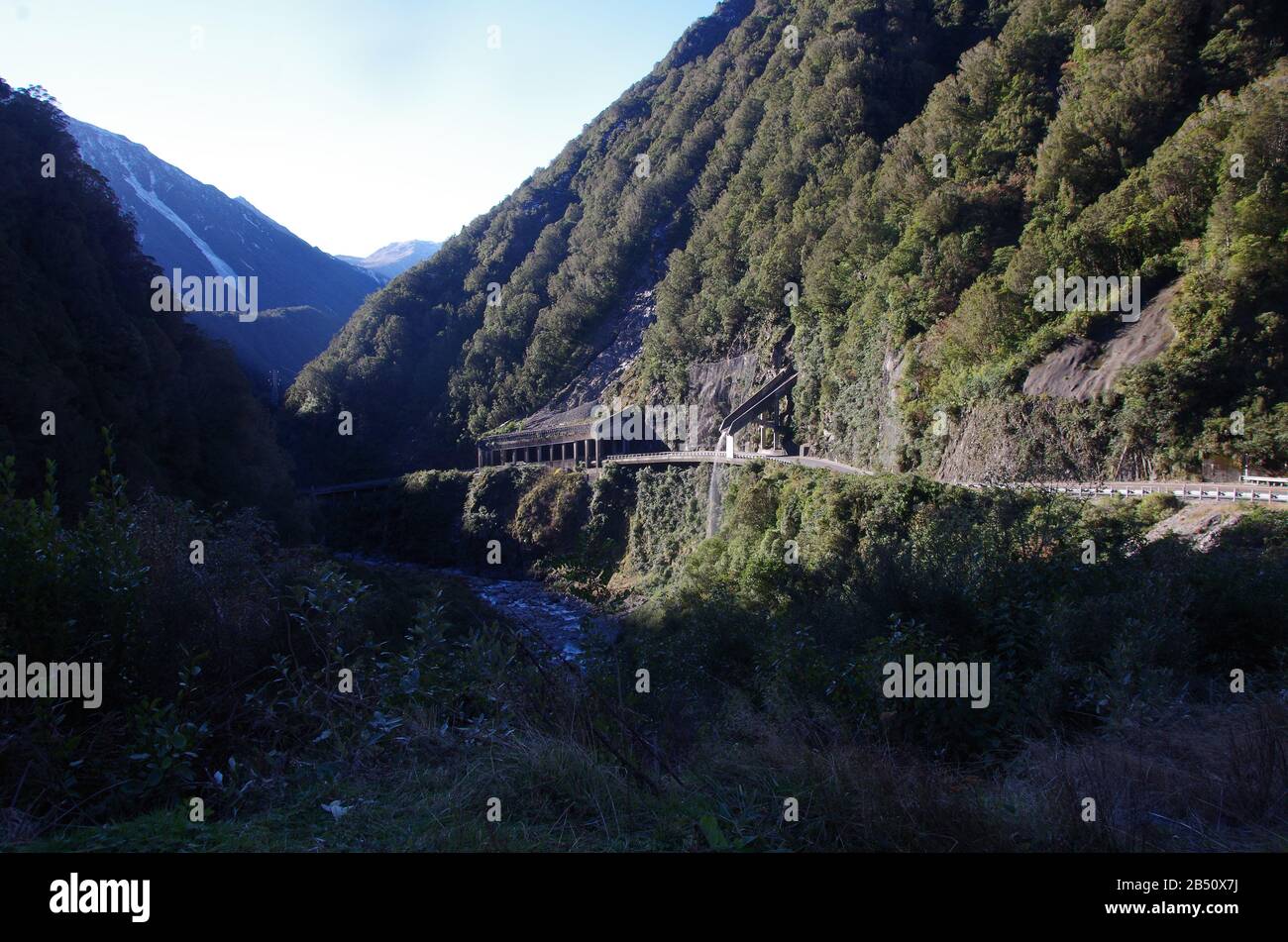 State Highway 73 alternative Te Araroa Trail route. South Island. New ...