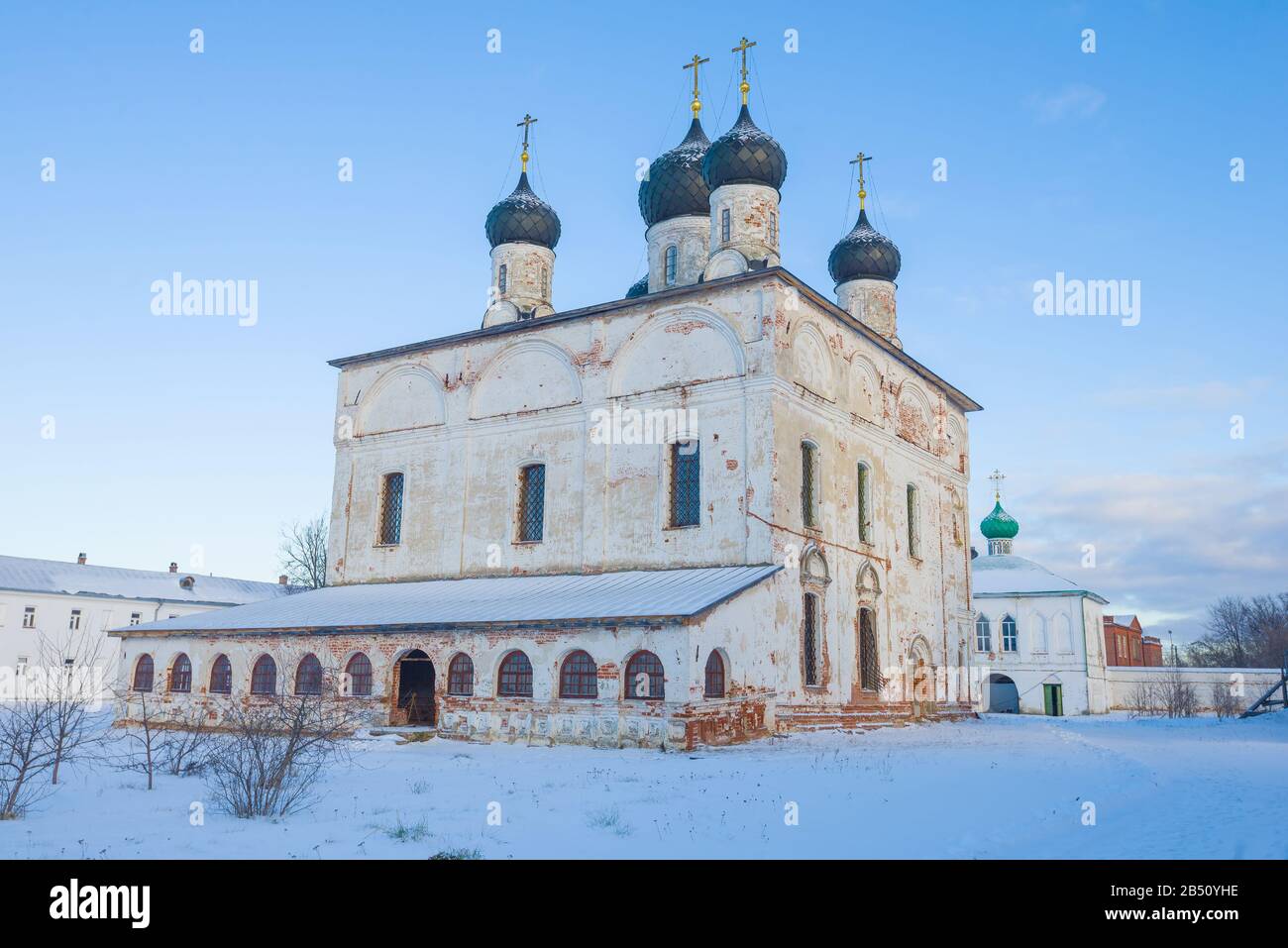 Ancient Cathedral of the Trinity Life-giving in the Trinity Makariyevo ...
