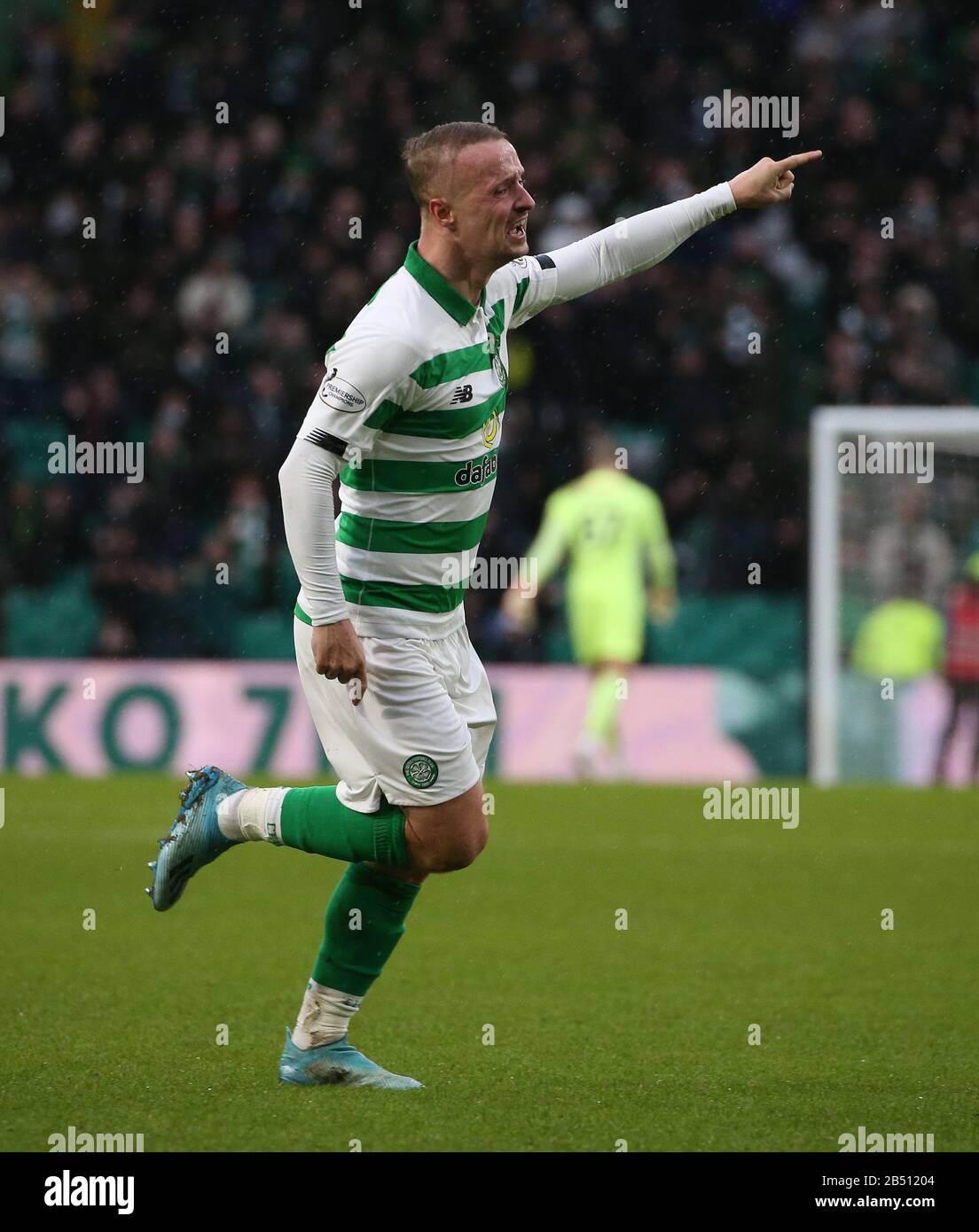 Celtic leigh griffiths celebrates goal scottish premiership match ...