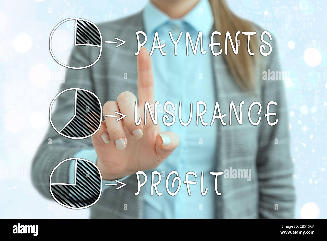 Handwriting text writing Fintech. Conceptual photo Financial technology ...