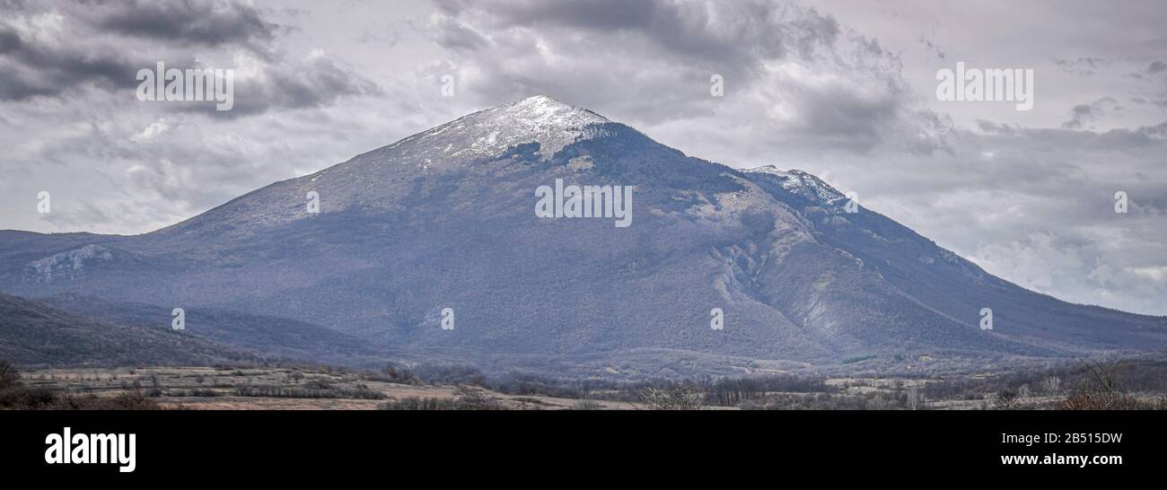 Panoramic view of Mount Rtanj in eastern Serbia Stock Photo - Alamy