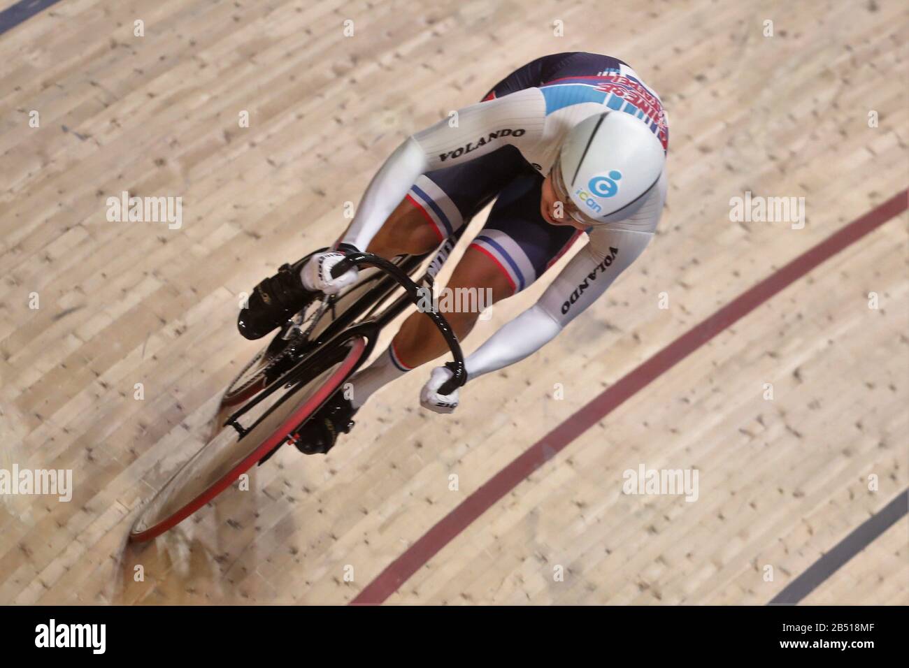 Nien Hsing Hsieh of Korea Men's Sprint - Qualifying during the 2020 UCI ...