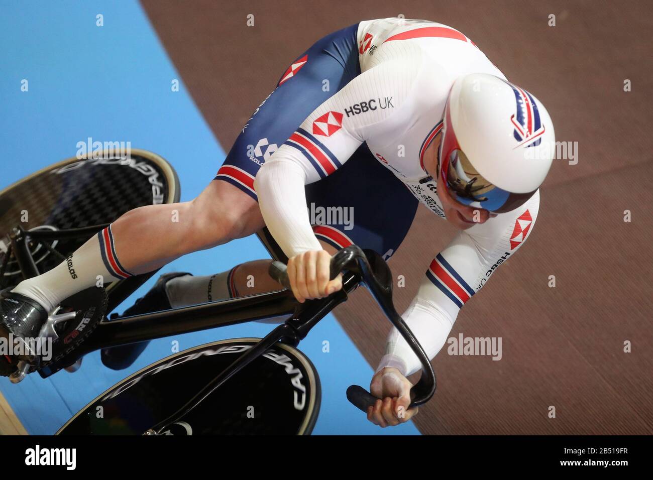 Jack Carlin of Great Britain Men's Sprint - Qualifying during the 2020 ...