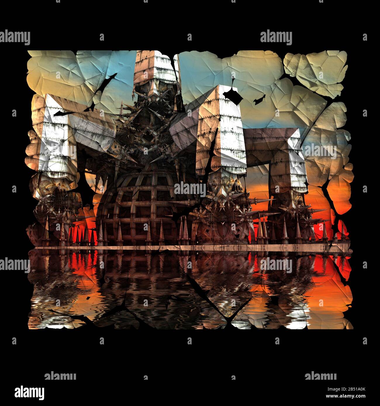 Embossed peeled plastic sticker on decayed paper Stock Photo - Alamy