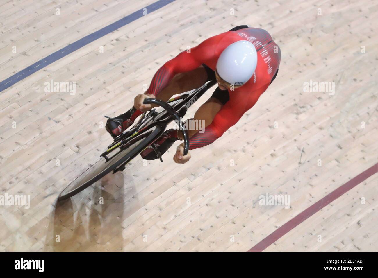 Chao Xu of, China Men's Sprint - Qualifying during the 2020 UCI Track ...