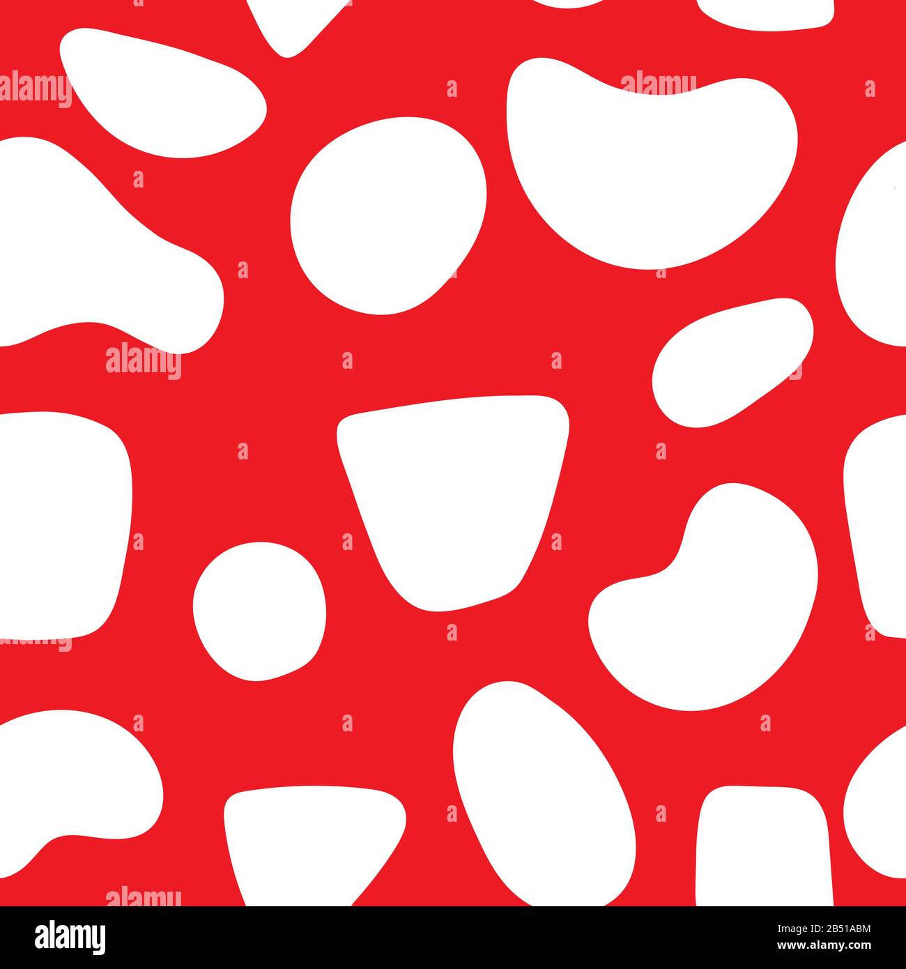 Abstract modern retro seamless background spots shapes Stock Vector ...