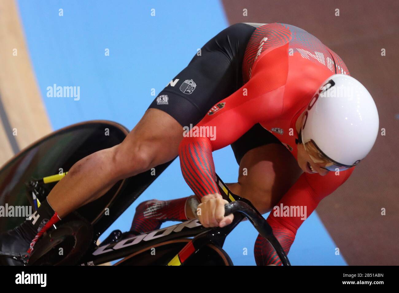 Chao Xu of, China Men's Sprint - Qualifying during the 2020 UCI Track ...