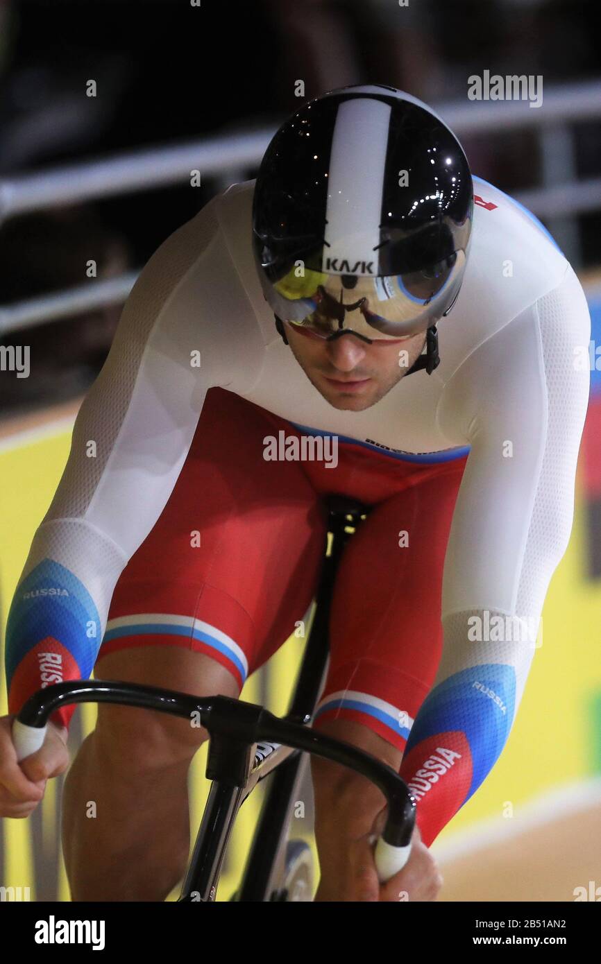 Denis Dmitriev , Russia Men's Sprint - Qualifying during the 2020 UCI ...