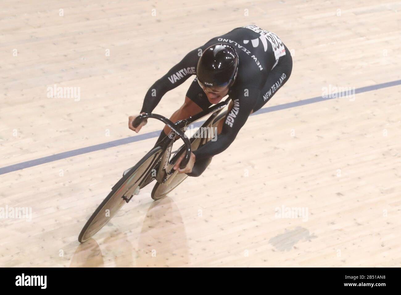 Sam Webster , New Zealand Men's Sprint - Qualifying during the 2020 UCI ...