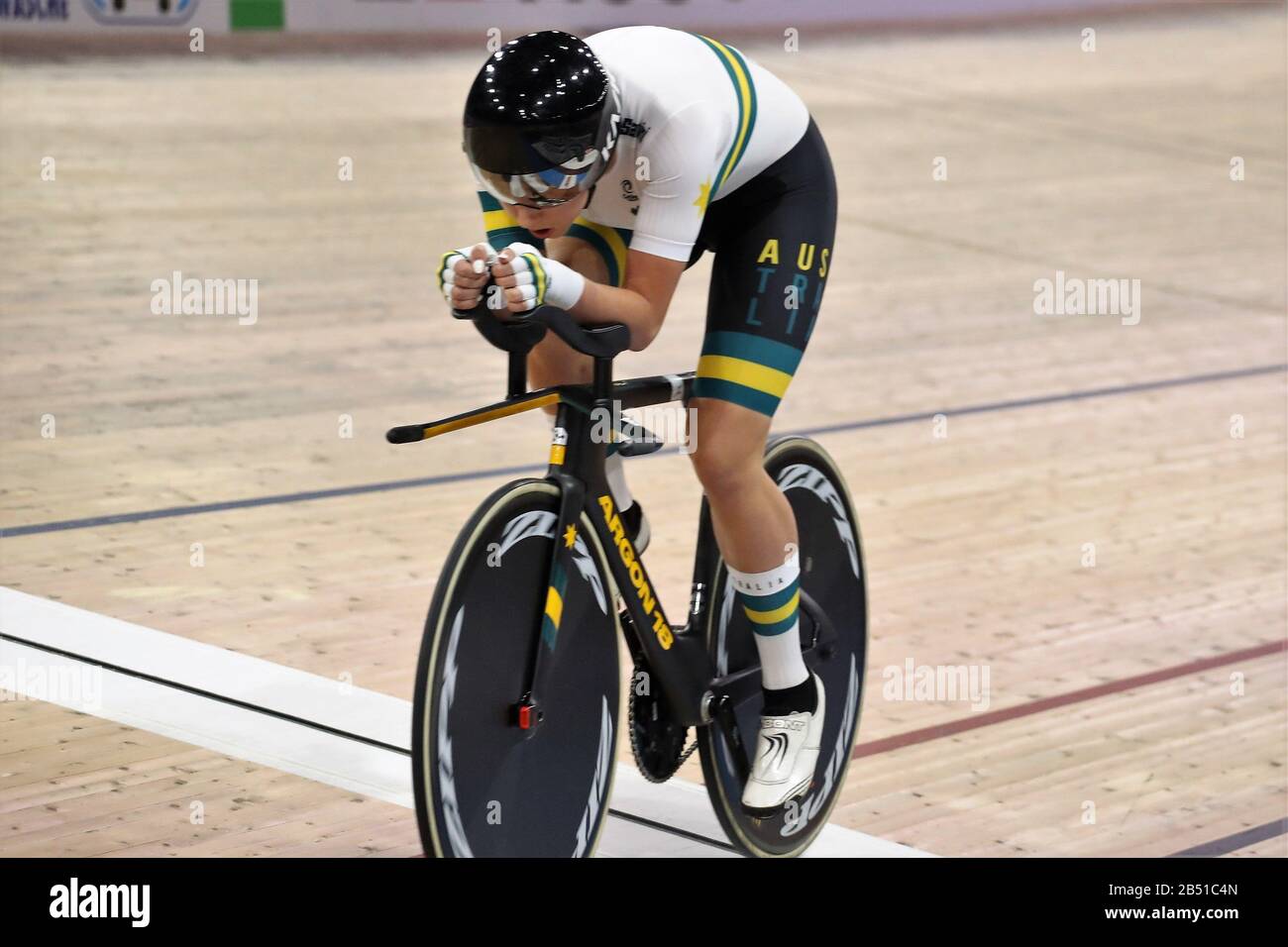 Maeve Plouffe of Australia Women's Individual Pursuit - Qualifying ...