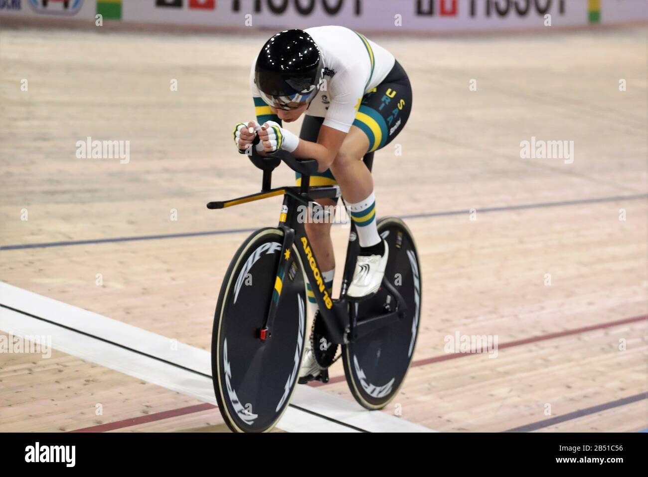 Maeve Plouffe of Australia Women's Individual Pursuit - Qualifying ...