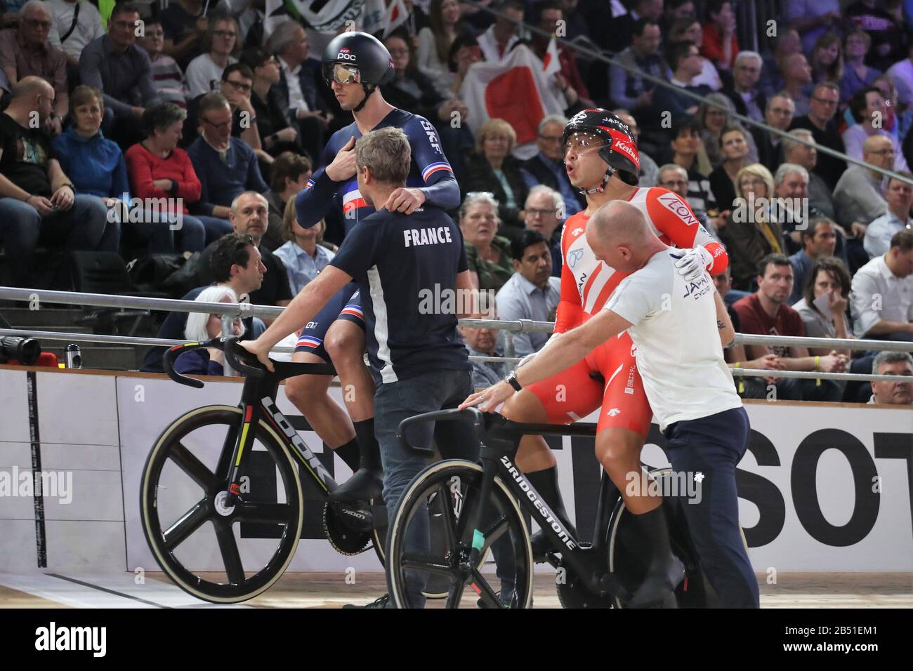 Yutai Nitta of Japan and Quentin Caleyron of France Men's Sprint - 1/8 ...