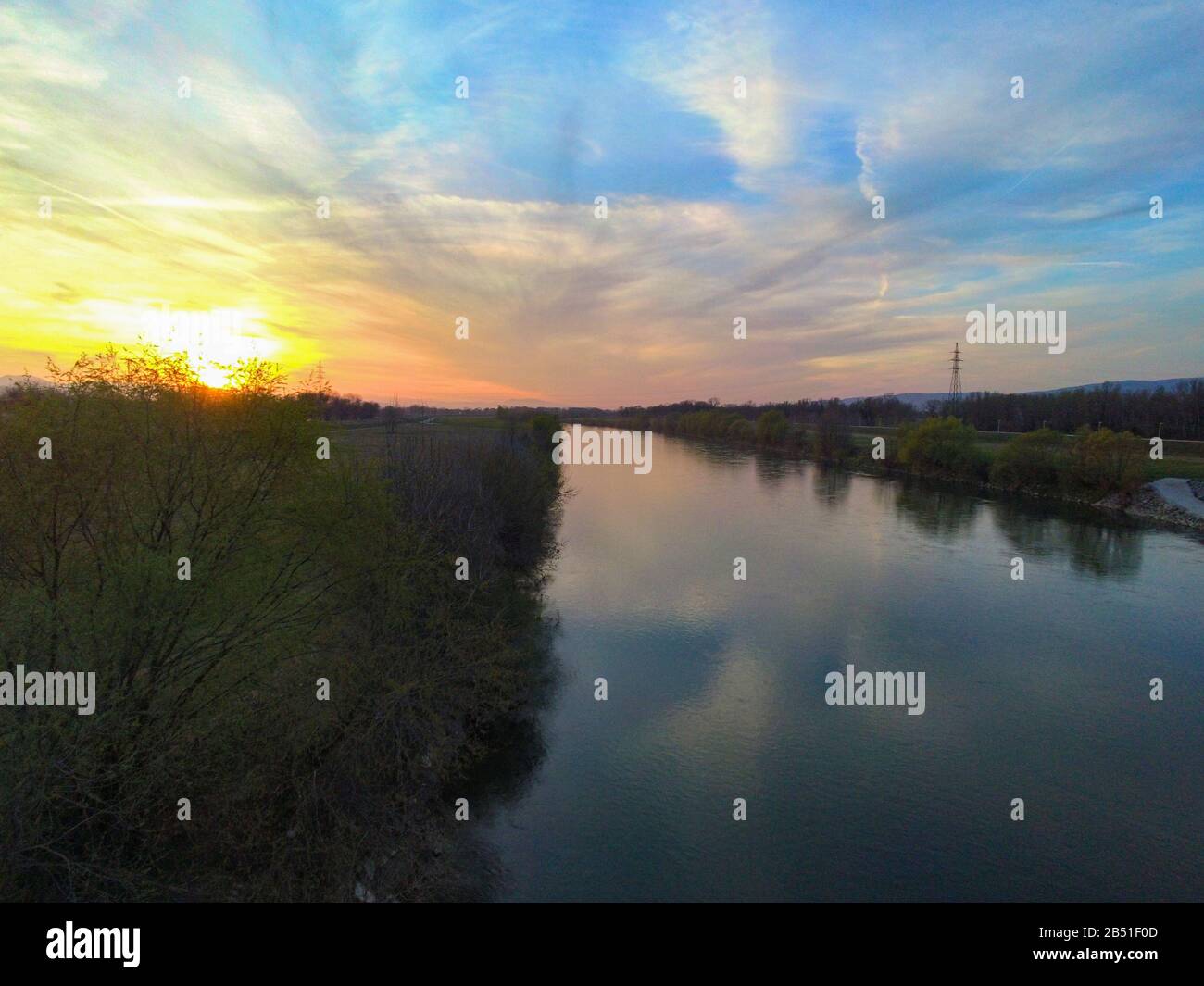 Sava river from above hi-res stock photography and images - Alamy