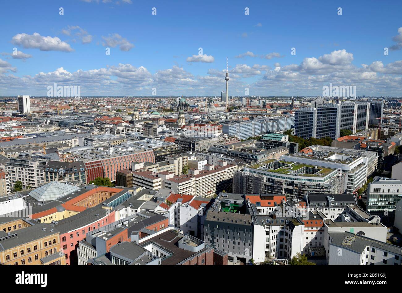 Stadtpanorama, Mitte, Berlin, Deutschland Stock Photo - Alamy
