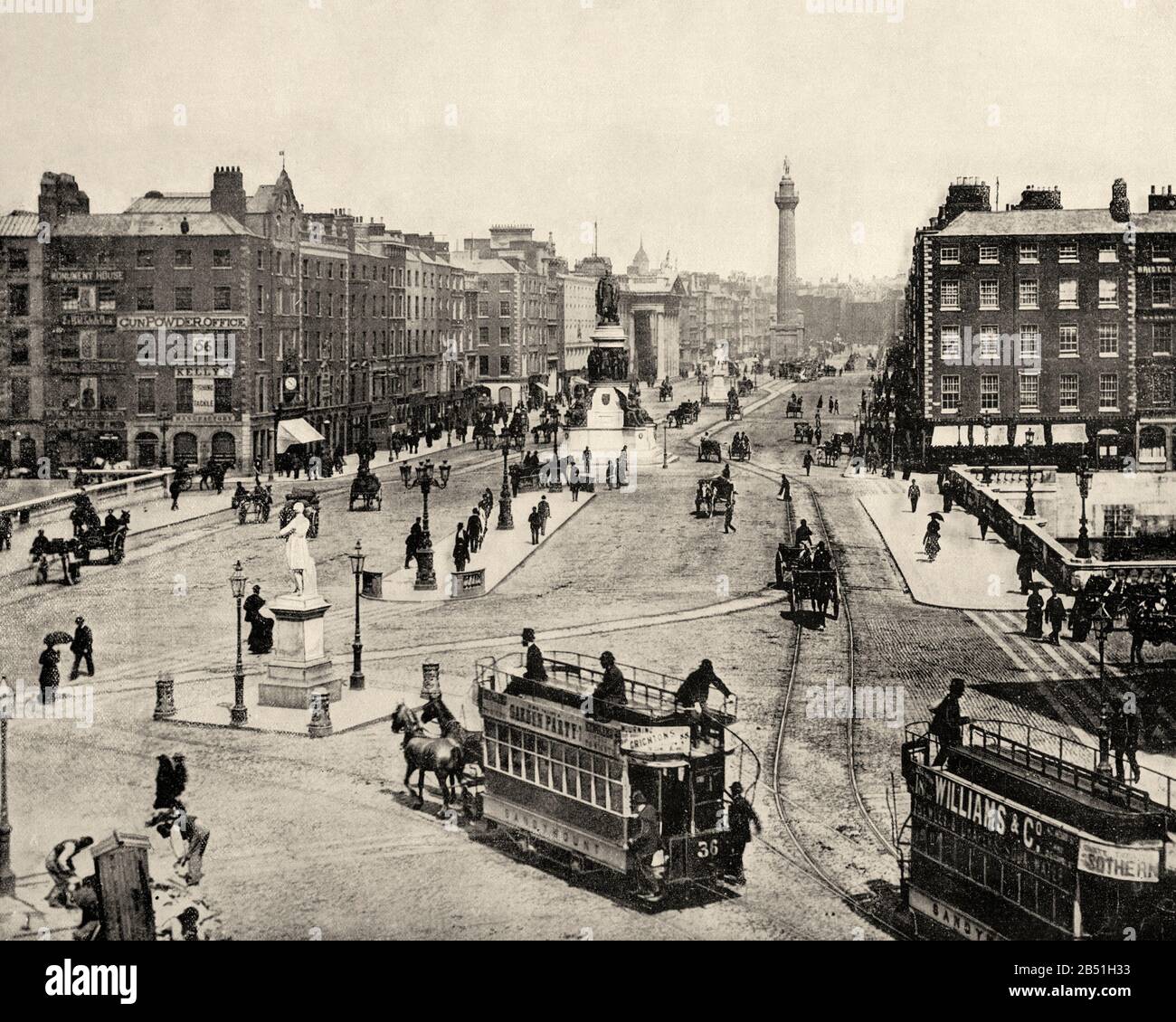 Dublin black and white photographs hi-res stock photography and images ...