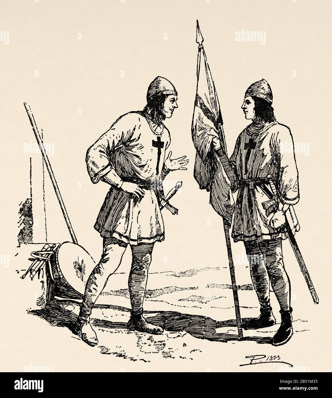 Soldiers of the Holy Brotherhood, distinguished themselves by their ...