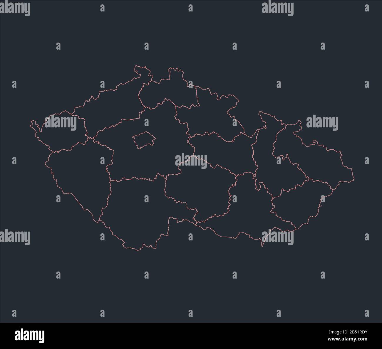 Map of czechoslovakia with sign hi-res stock photography and images - Alamy