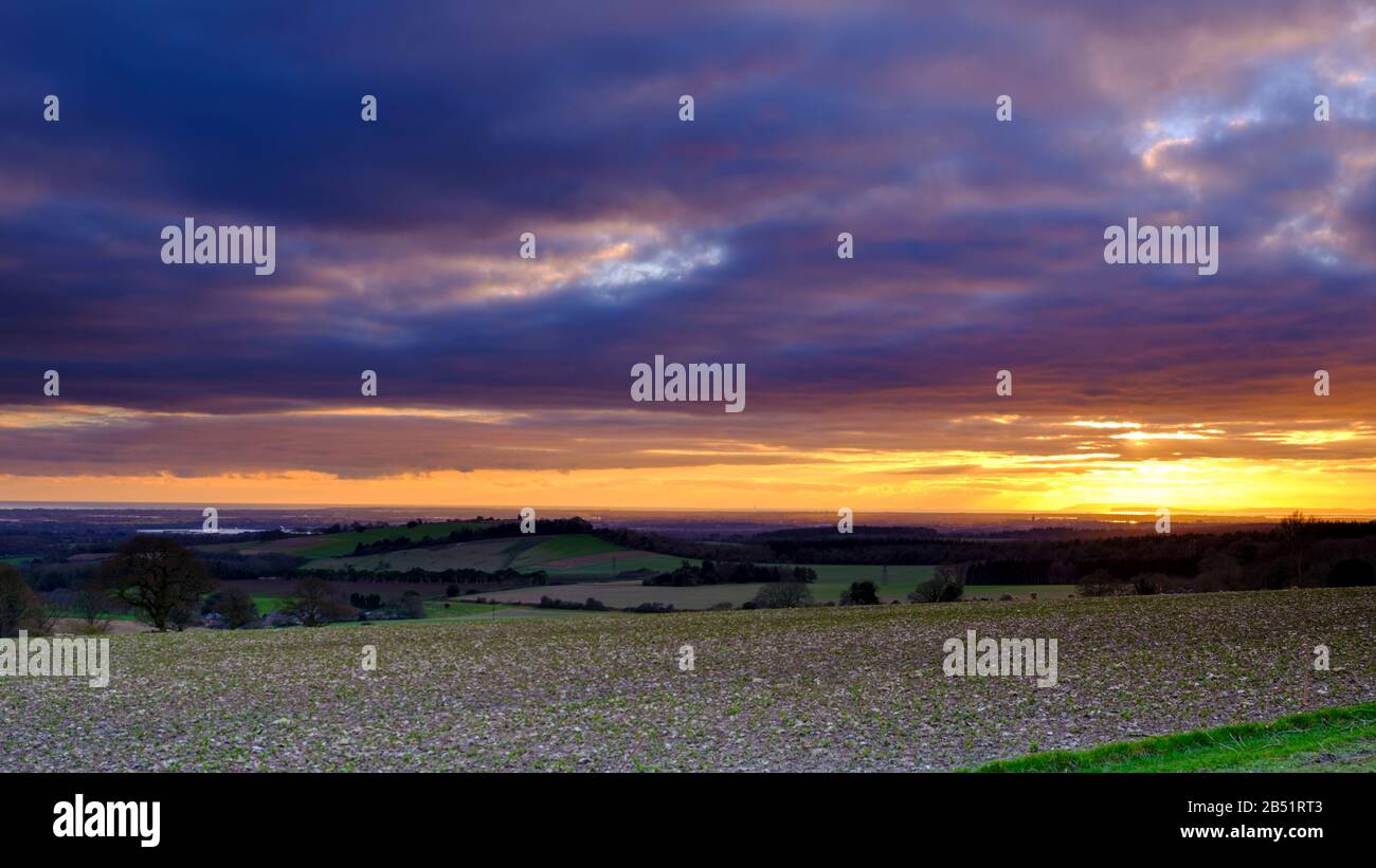 Roman road halnaker hi-res stock photography and images - Alamy