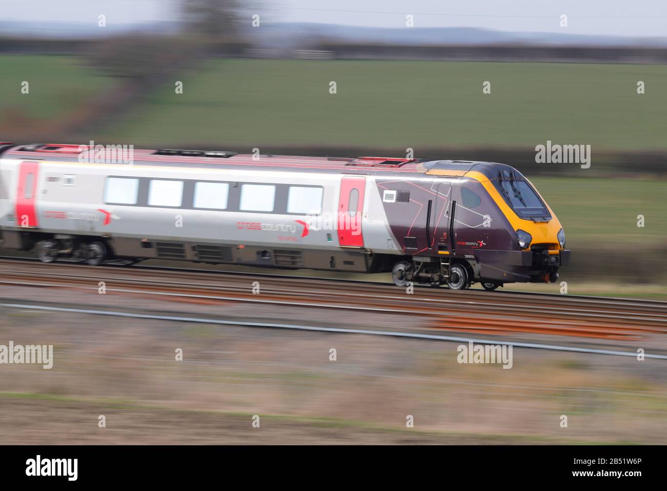 A British Rail Class 220 operated by Cross Country by Arriva seen at ...