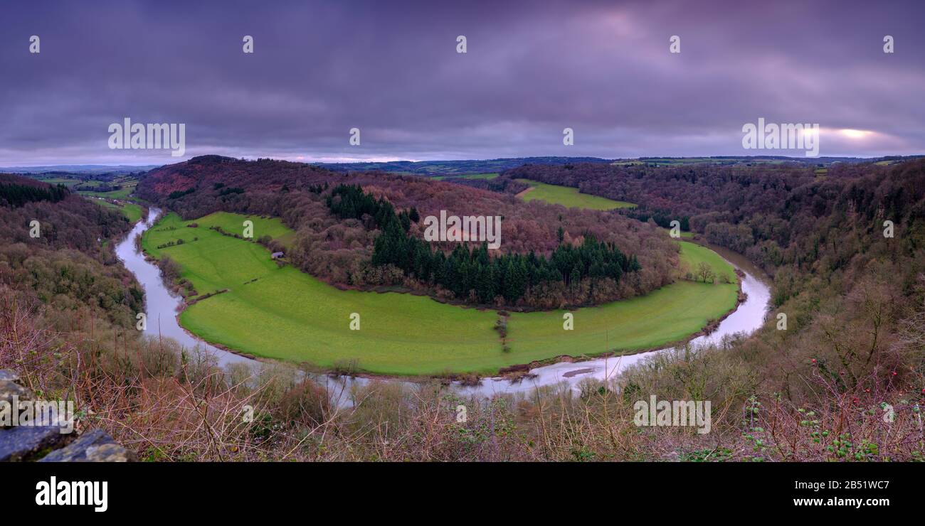 River wye symonds yat sunrise hi-res stock photography and images - Alamy