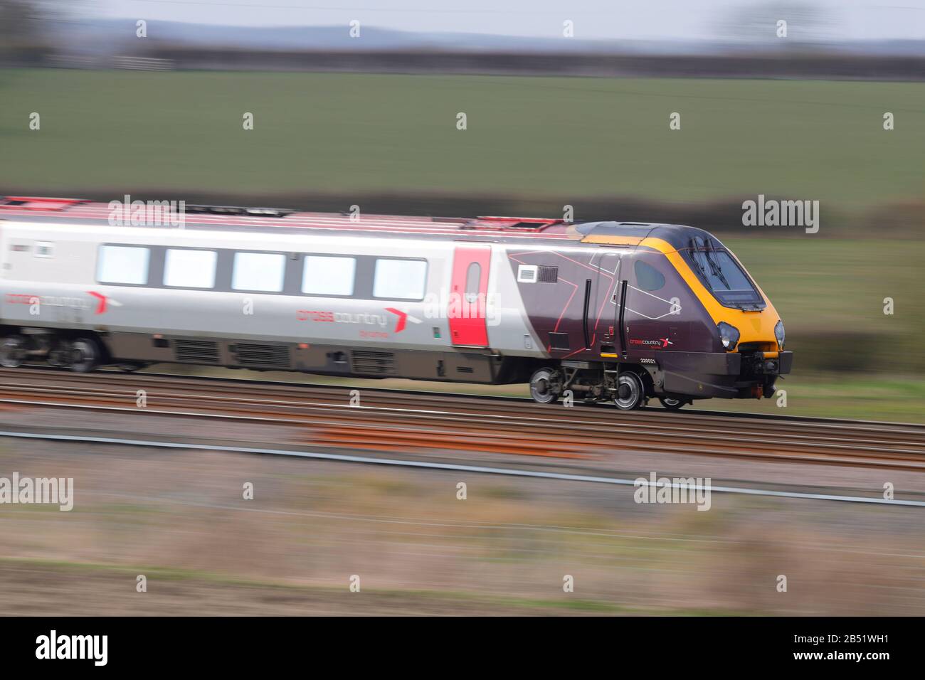 A British Rail Class 220 operated by Cross Country by Arriva seen at ...