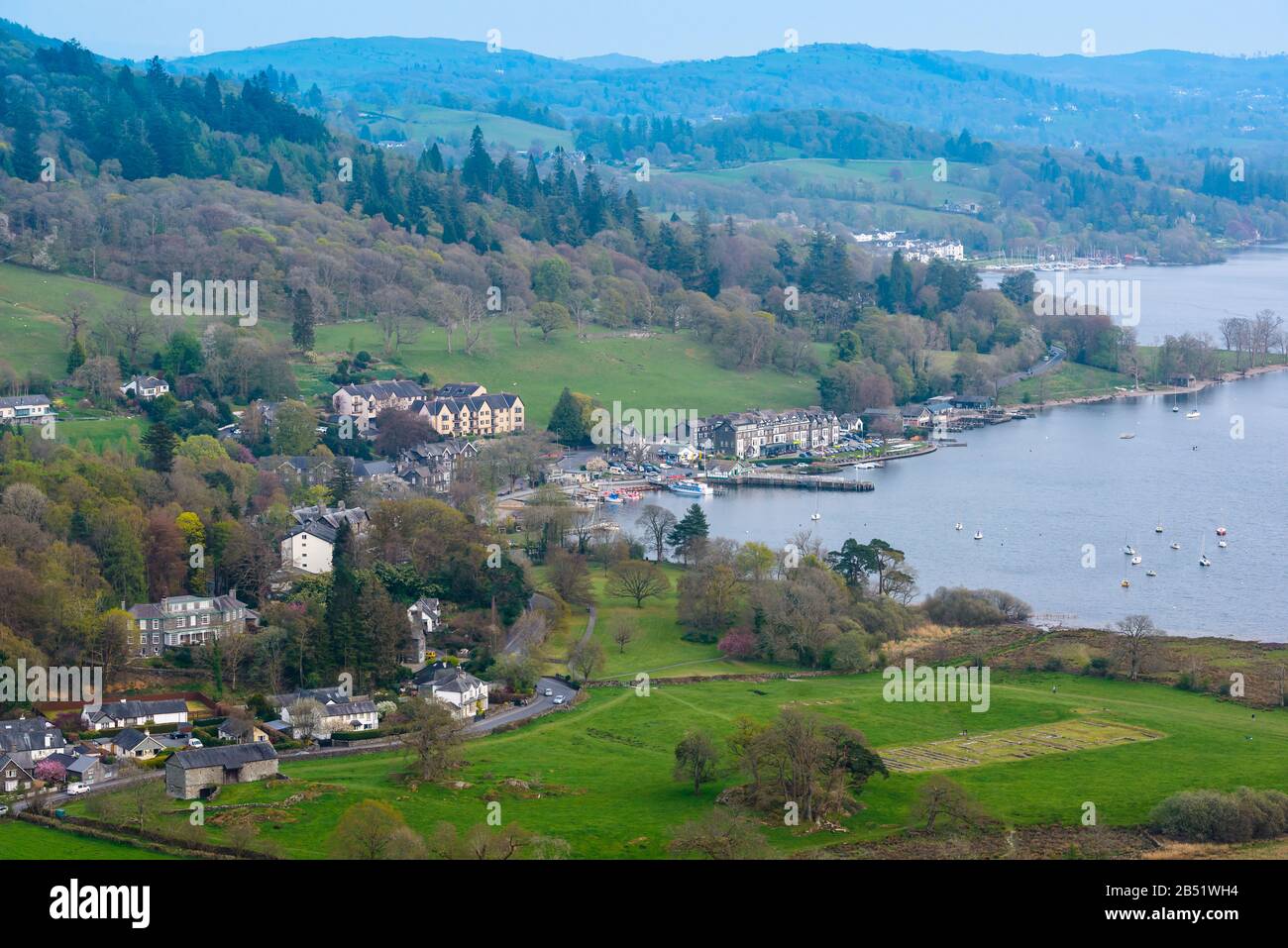 Waterhead pier spring hi-res stock photography and images - Alamy