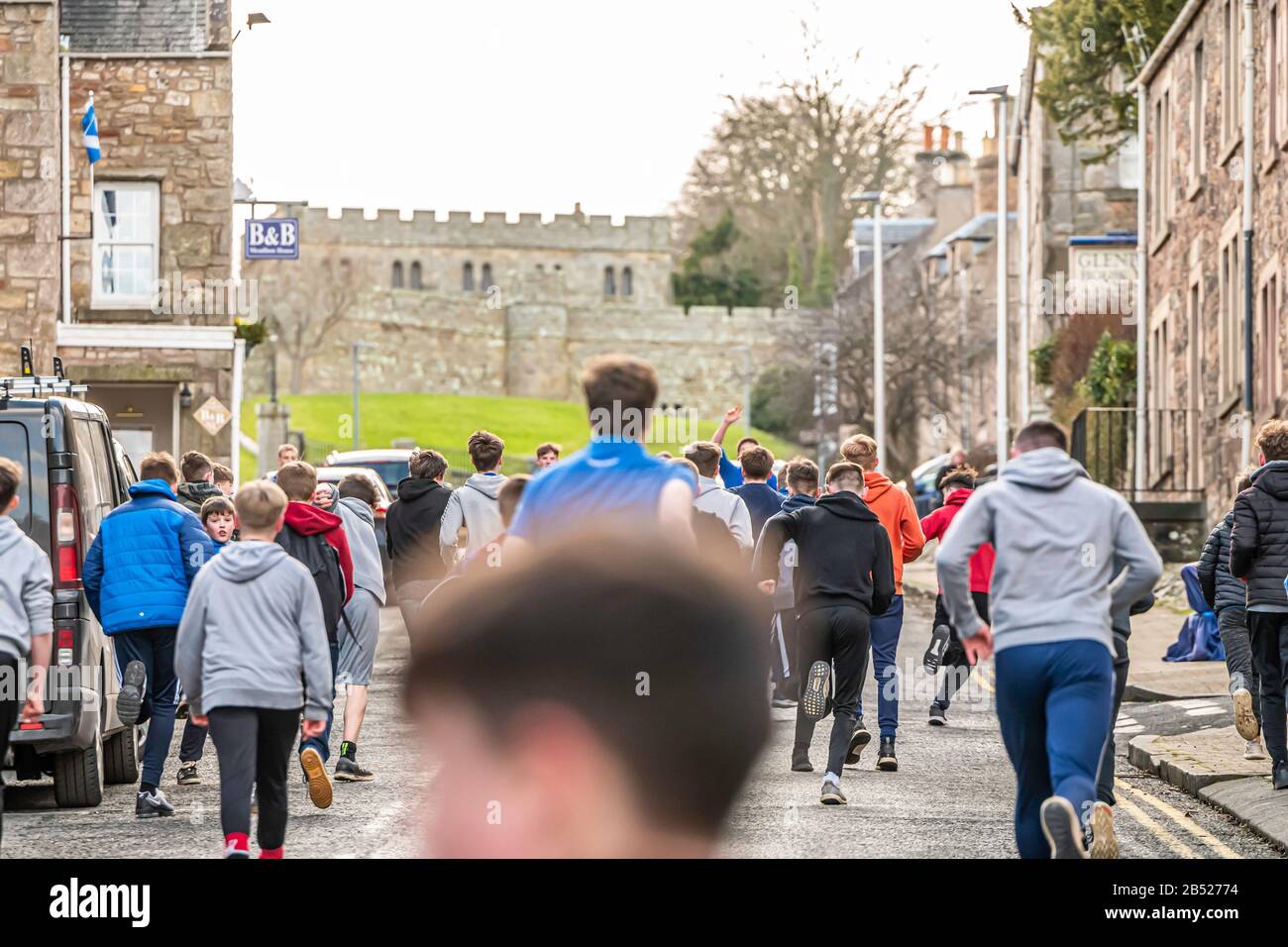 Jedburgh Royal Burgh High Resolution Stock Photography and Images - Alamy