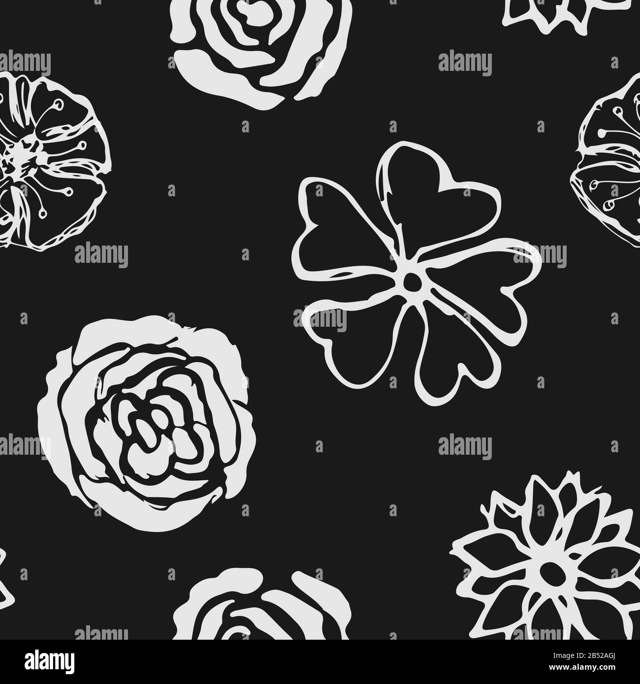 Retro classic style garden Stock Vector Images - Alamy