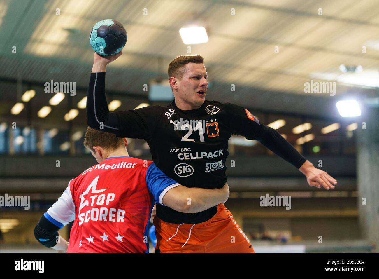 07.03.2020, Zurich, Saalsporthalle, Handball MNLA: GC Amicitia Zuerich ...