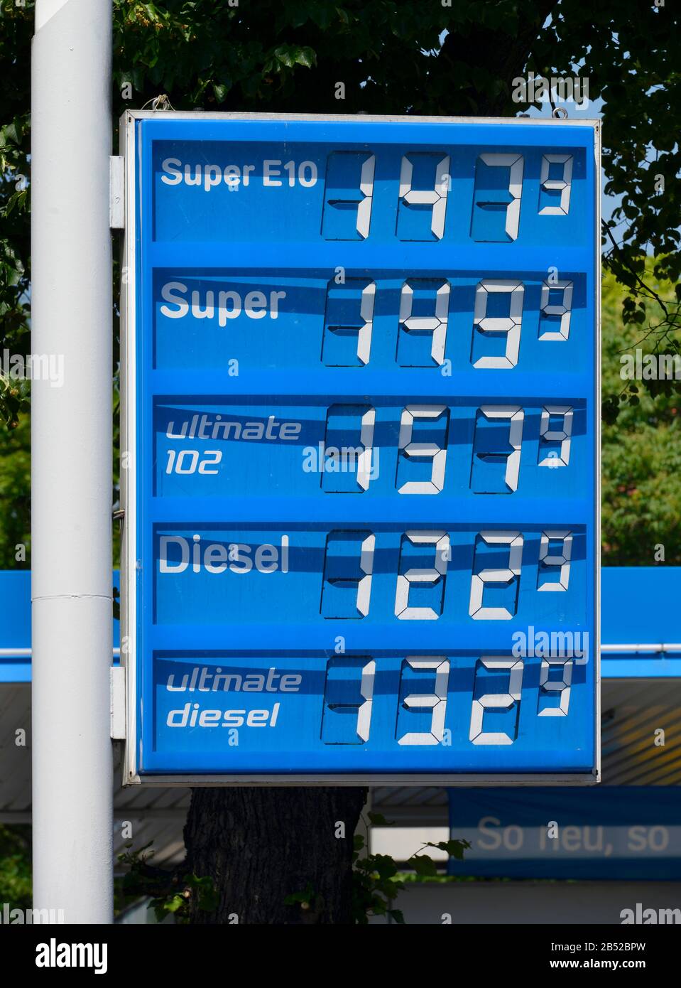 Aral-Tankstelle, Reichsstrasse, Westend, Charlottenburg, Berlin ...