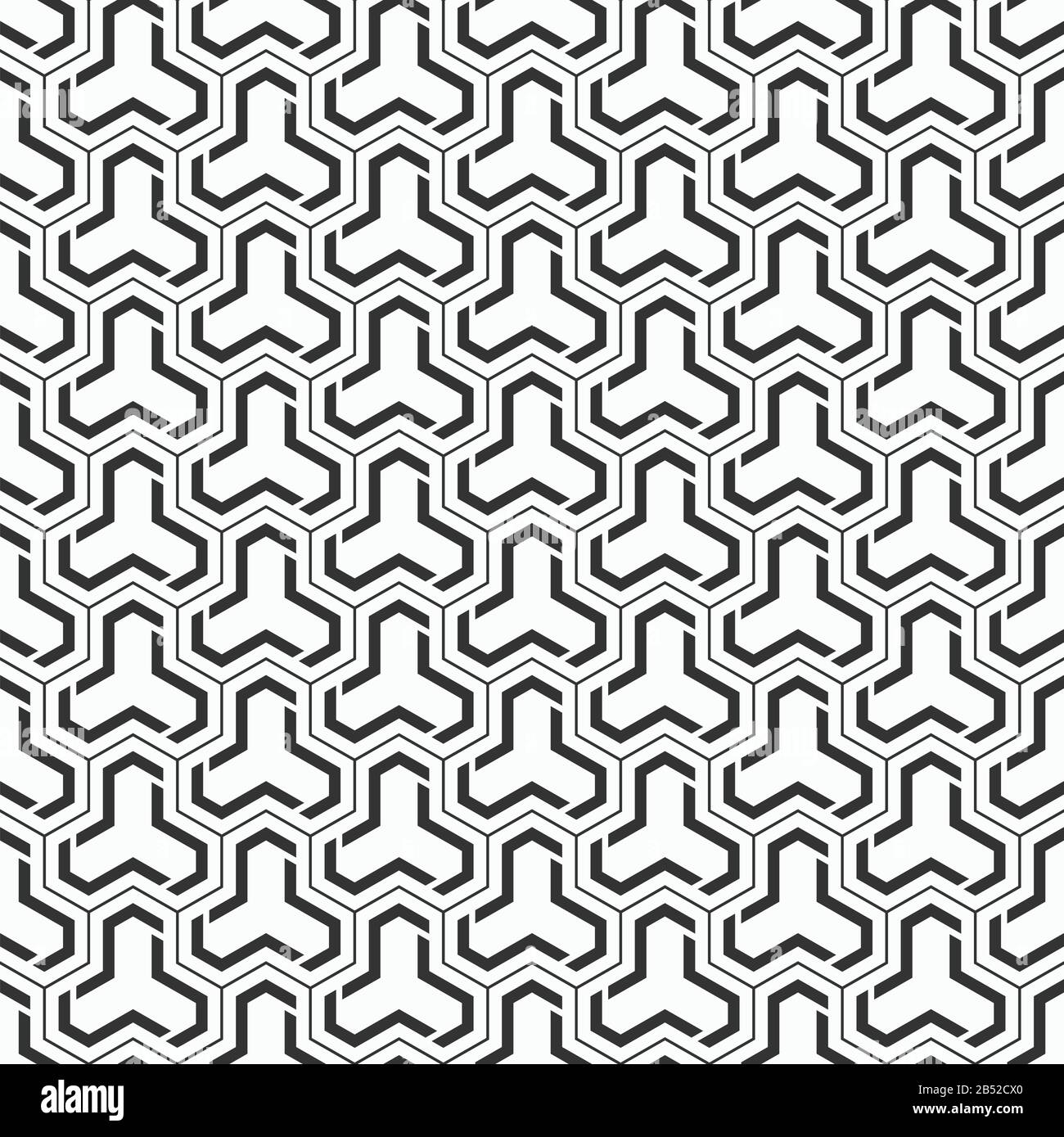 Abstract seamless pattern. Modern stylish texture. Geometric tiles with ...