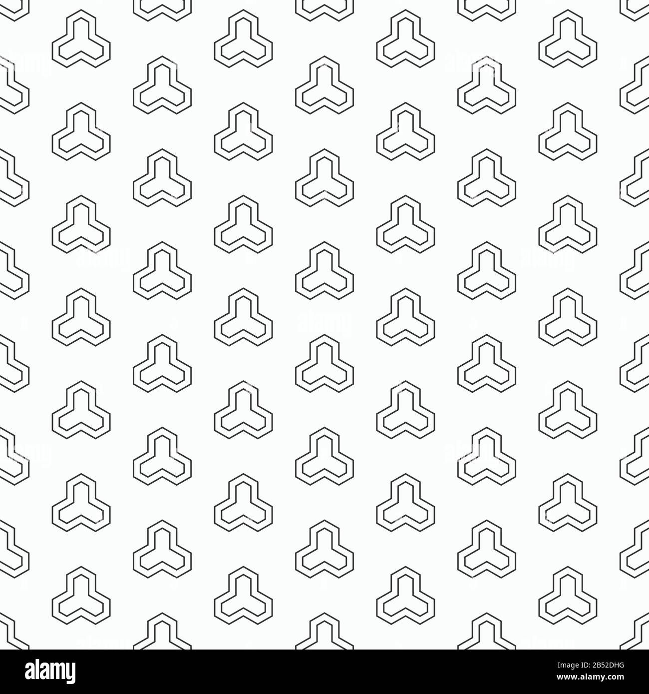 Abstract seamless pattern. Modern stylish texture. Linear style ...