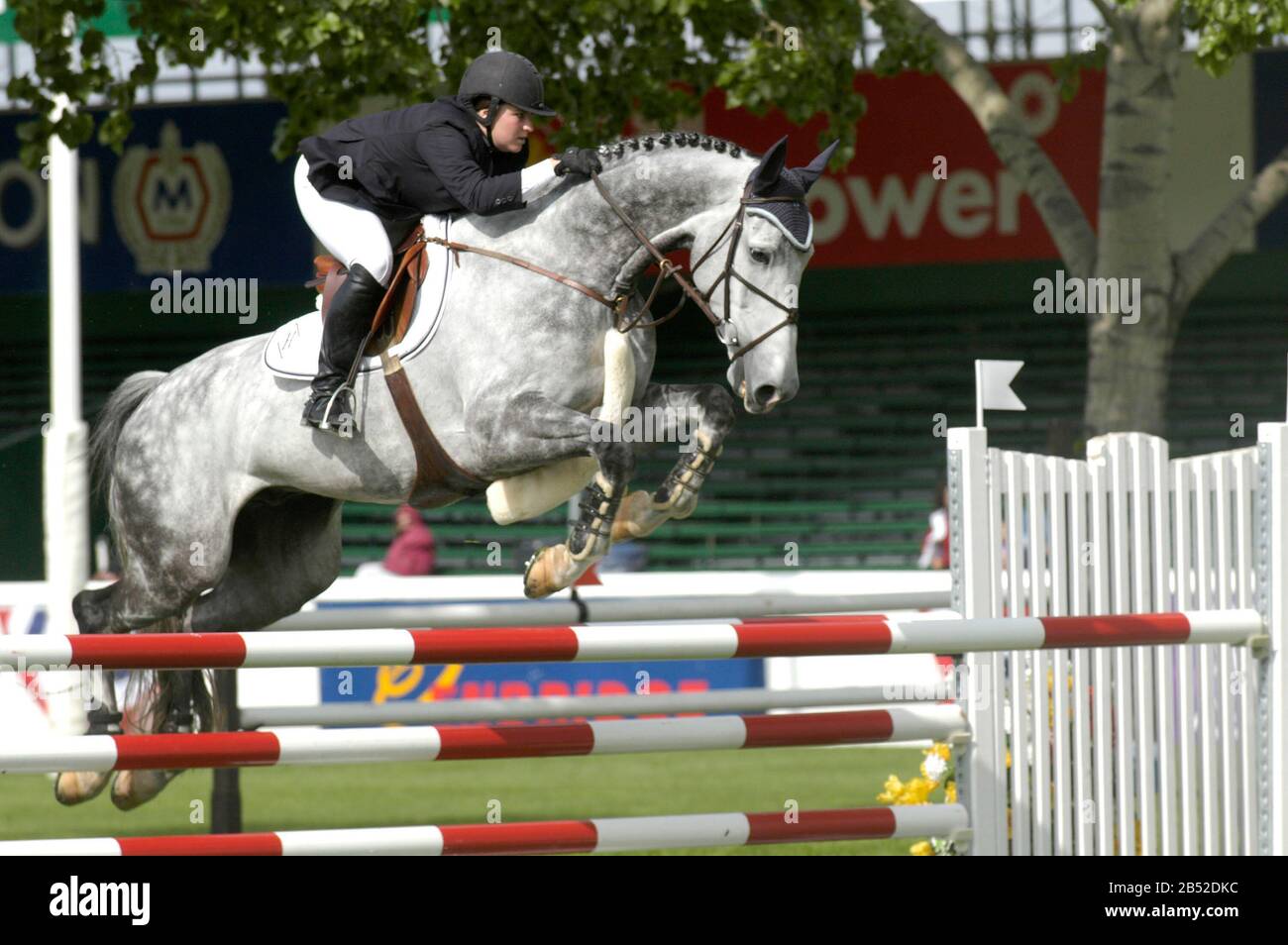 The National, Spruce Meadows June 2002, Cayce Harrison (USA) riding ...