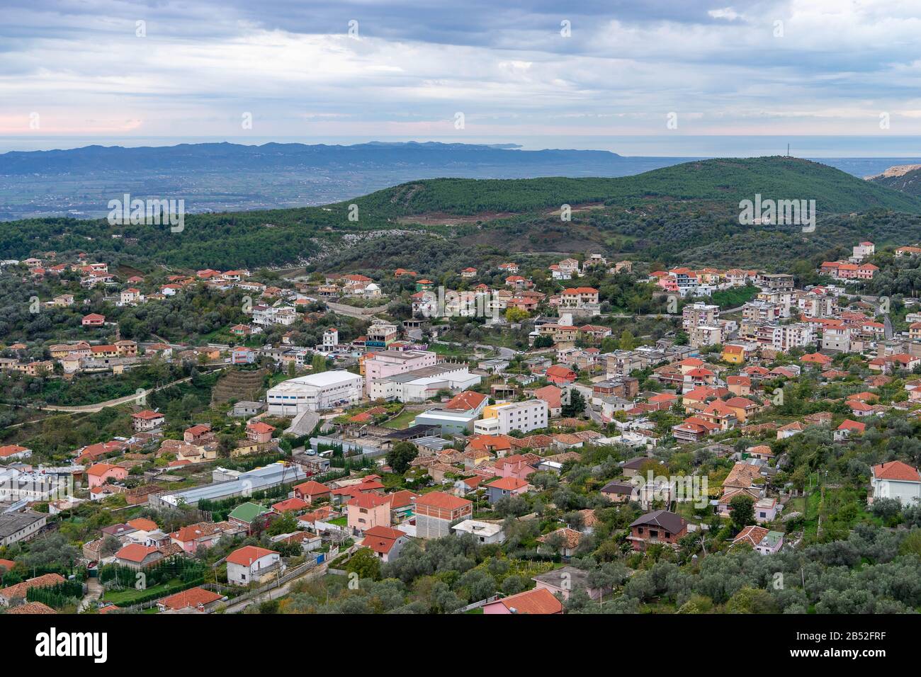 The ruins of Rozafa Castle in Shkoder, Albania Stock Photo - Alamy