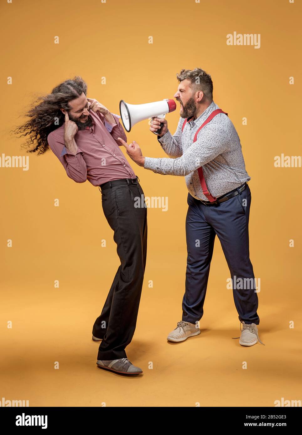 Scared and angry hi-res stock photography and images - Alamy