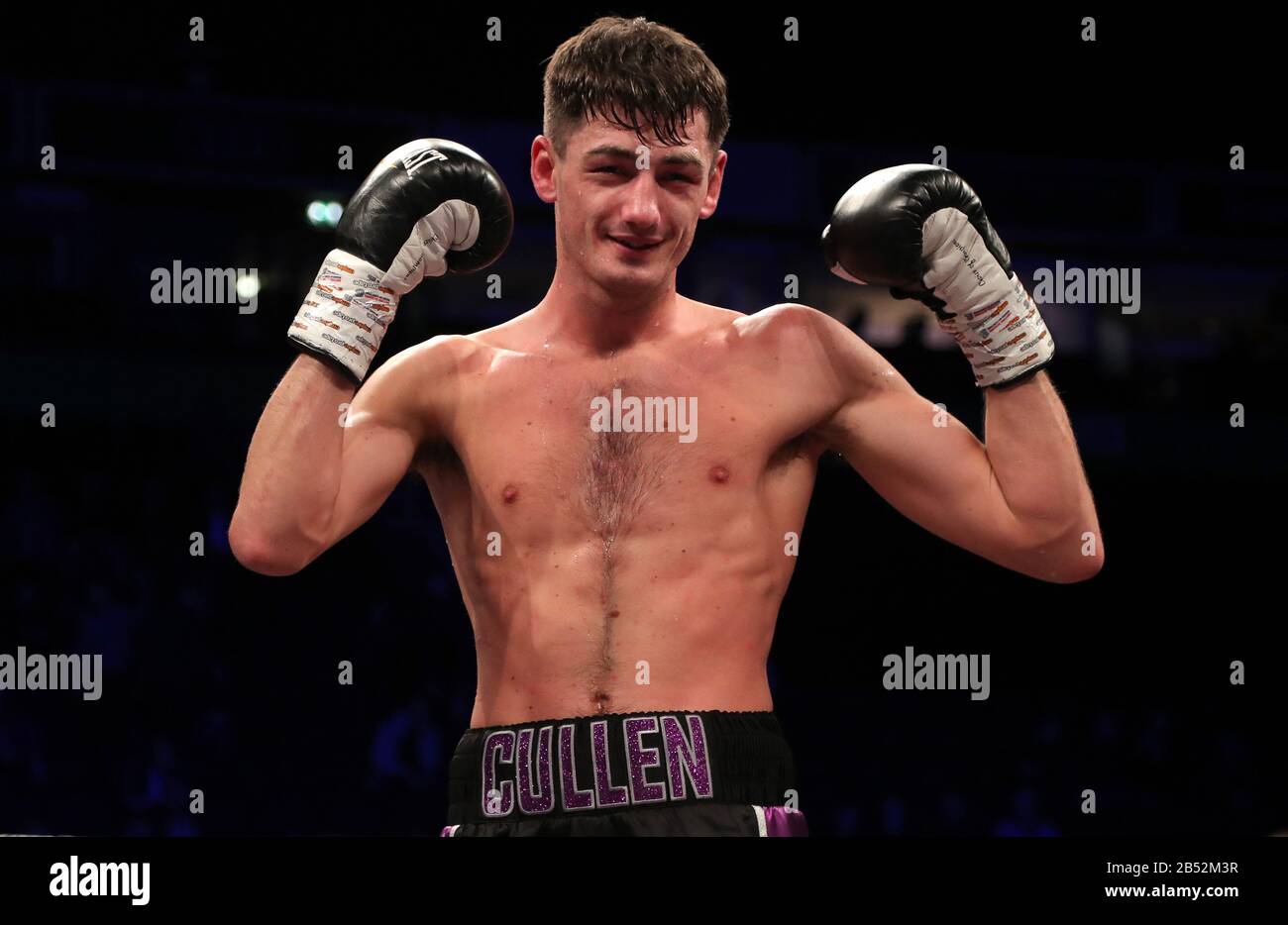 Jack Cullen after victory against Tomas Andres Reynoso in their ...