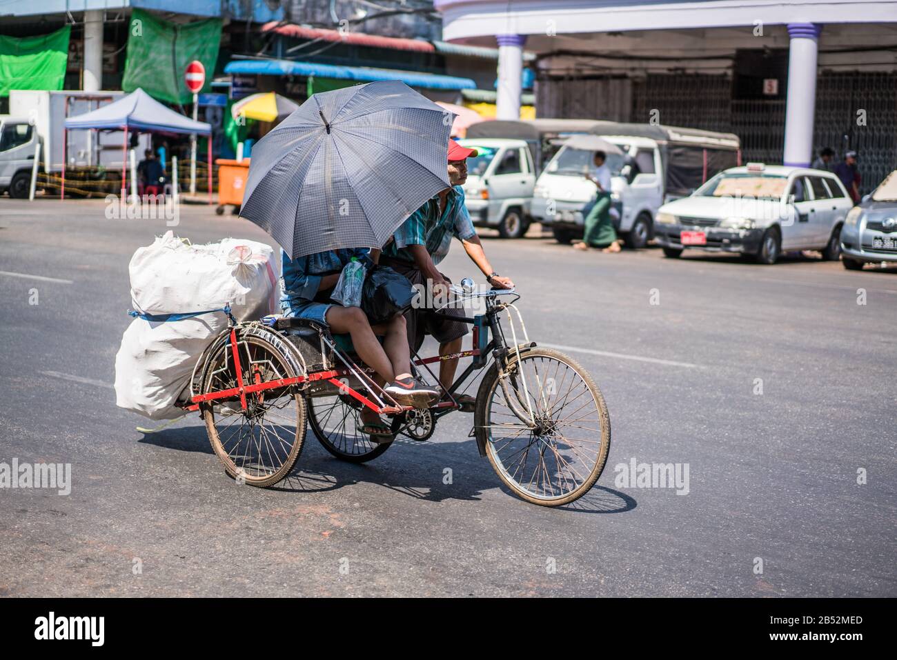 Chinatown, Yangon, Myanmar, Asia Stock Photo - Alamy
