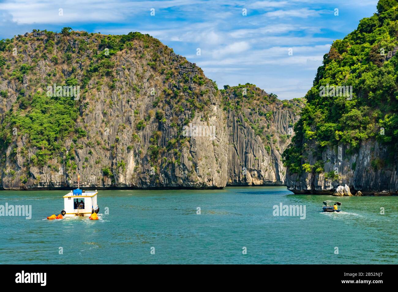 Tropical paradise tourism spectacular unesco halong bay landscape hi ...