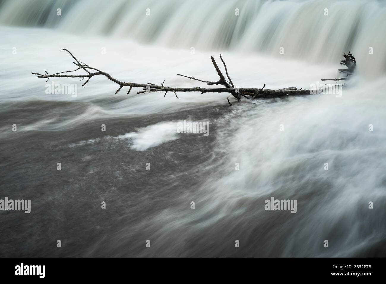 Abstract view of flowing water Stock Photo - Alamy