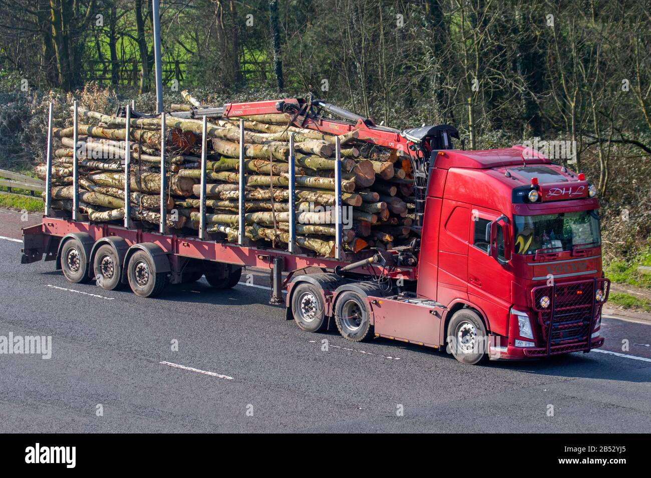 Logs and transport hi-res stock photography and images - Alamy
