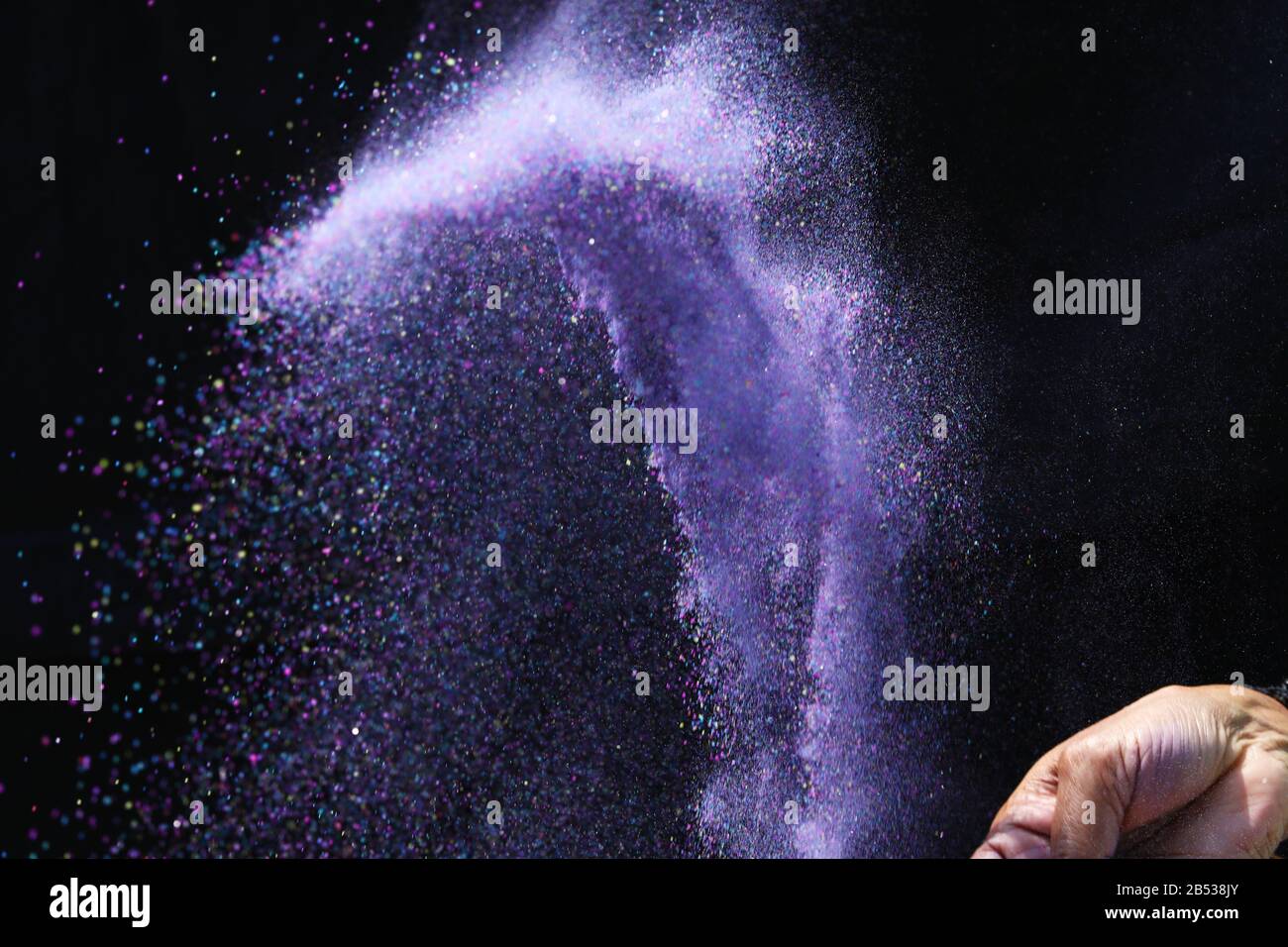 Colour powder splash background hi-res stock photography and images - Alamy