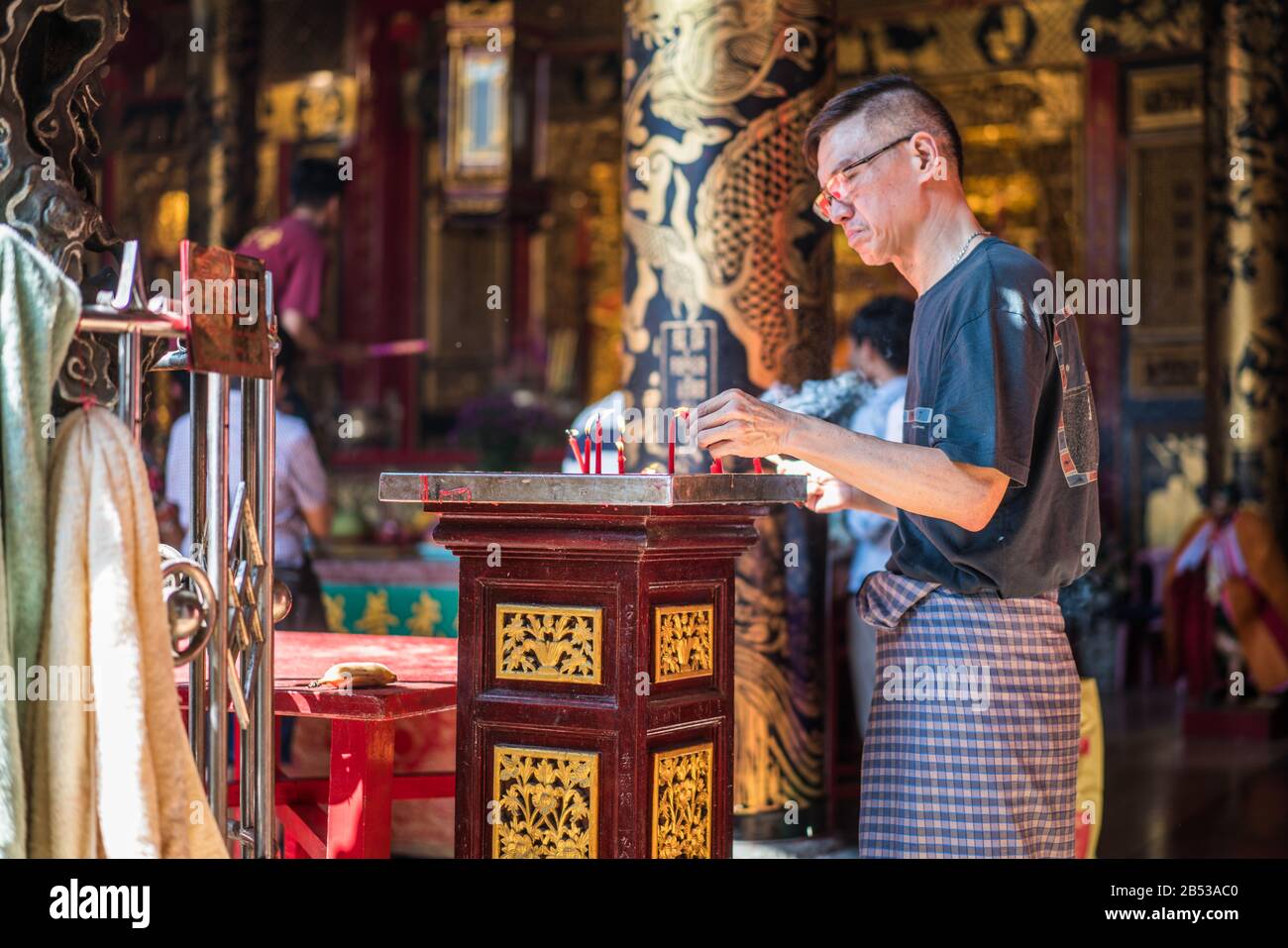 Chinatown, Yangon, Myanmar, Asia Stock Photo - Alamy