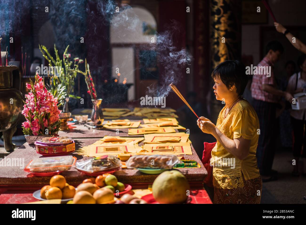 Chinatown, Yangon, Myanmar, Asia Stock Photo - Alamy