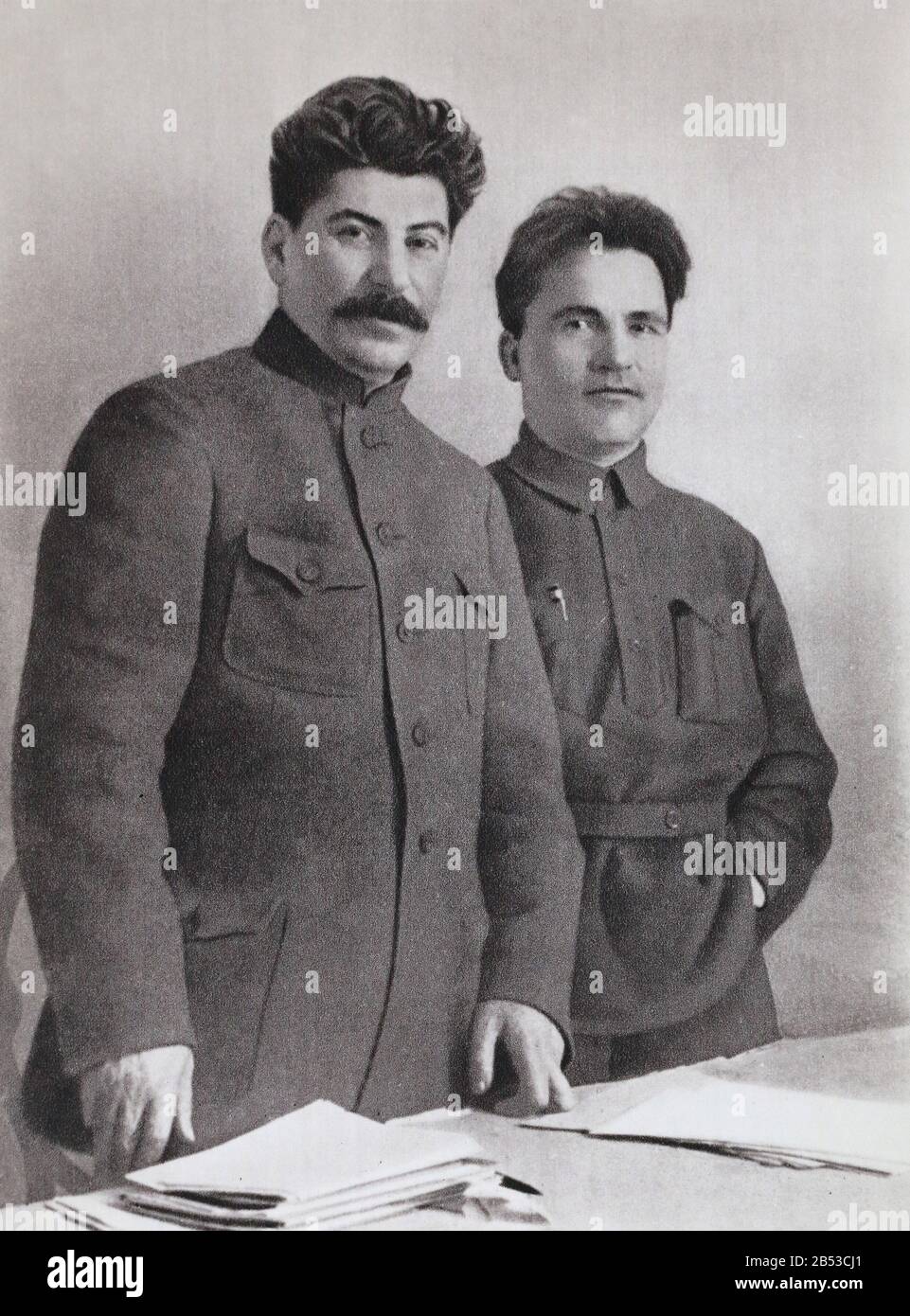 I.V. Stalin and S.M. Kirov in Leningrad in 1926 Stock Photo - Alamy
