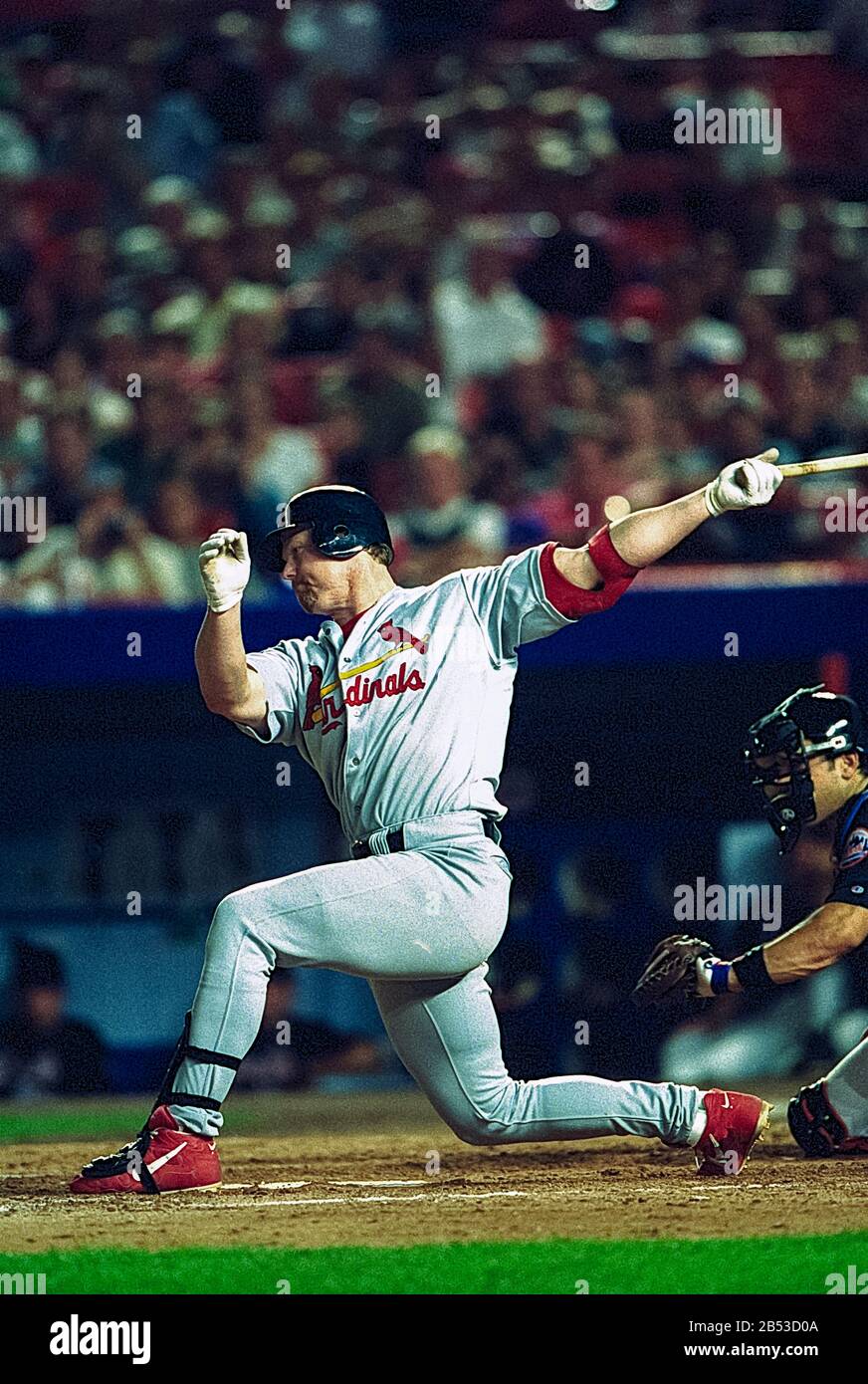 Mark McGwire, St. Louis Cardinals during the home run record breaking ...