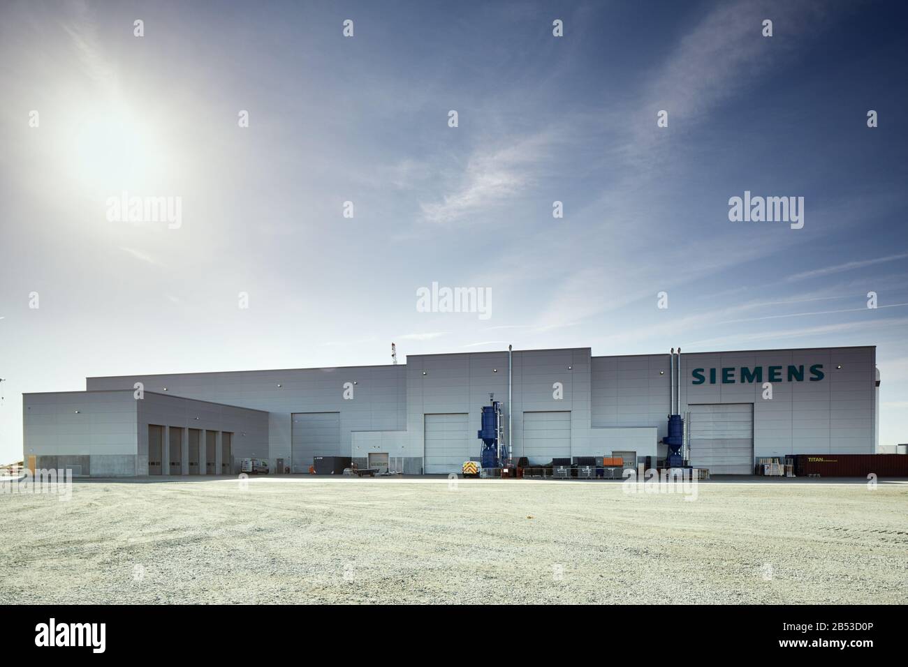 Manufacturing facility and warehouse Stock Photo - Alamy
