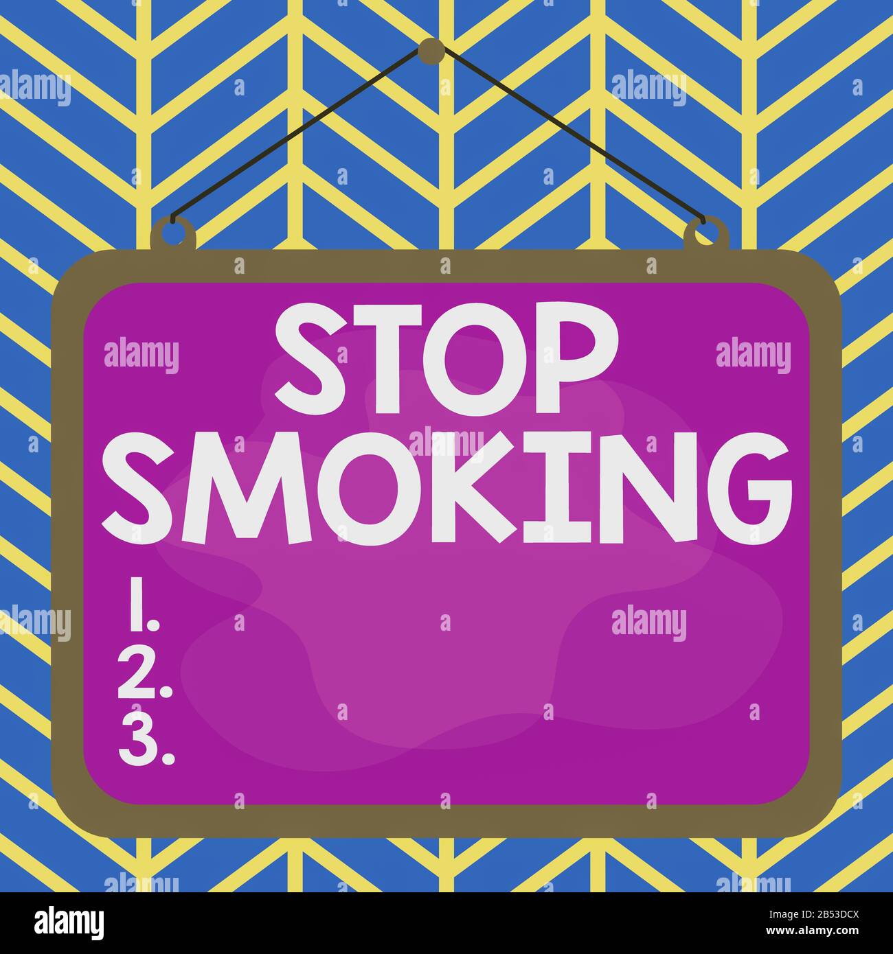 Handwriting text Stop Smoking. Conceptual photo the process of ...