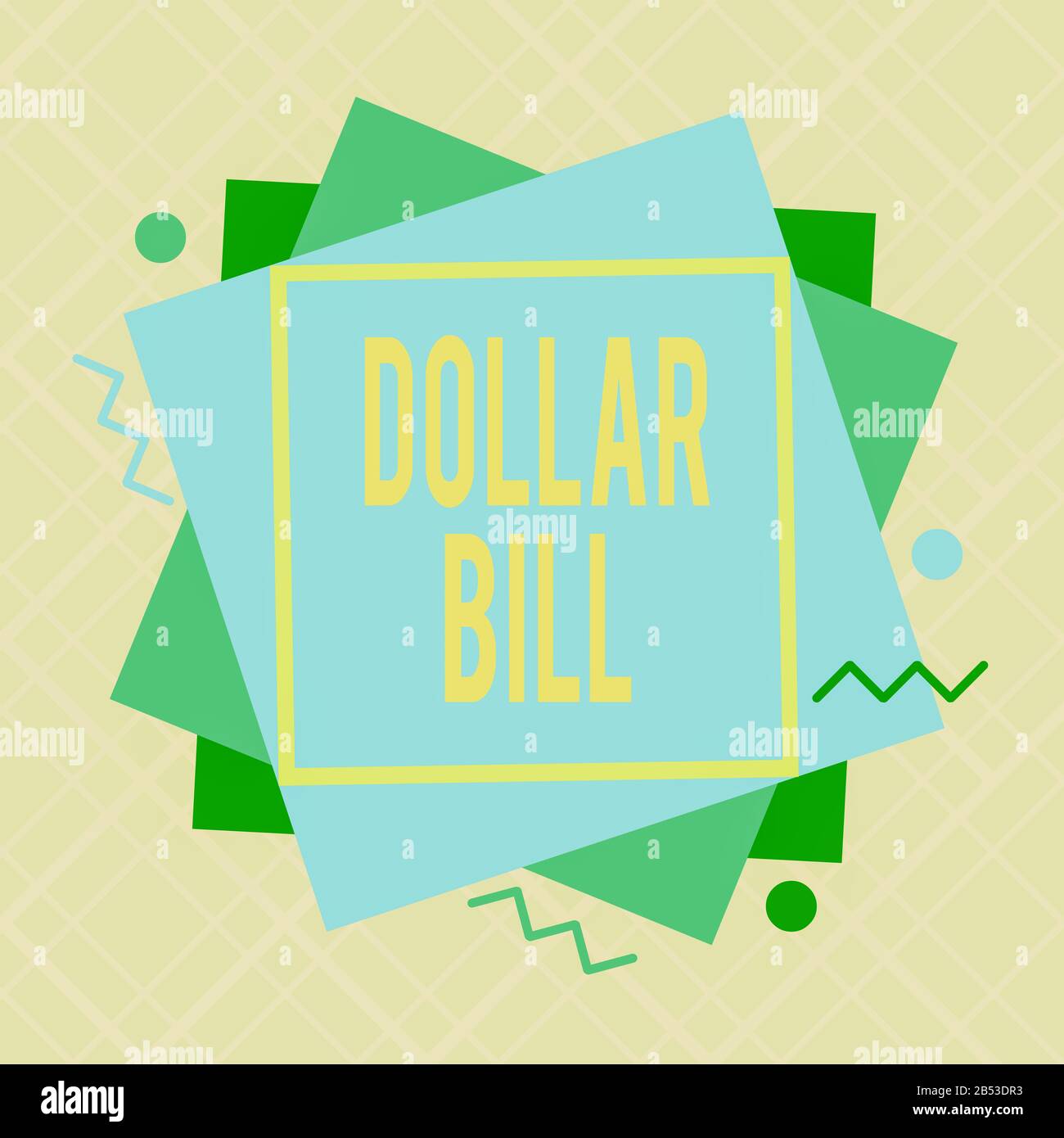 Handwriting text writing Dollar Bill. Conceptual photo a piece of paper ...