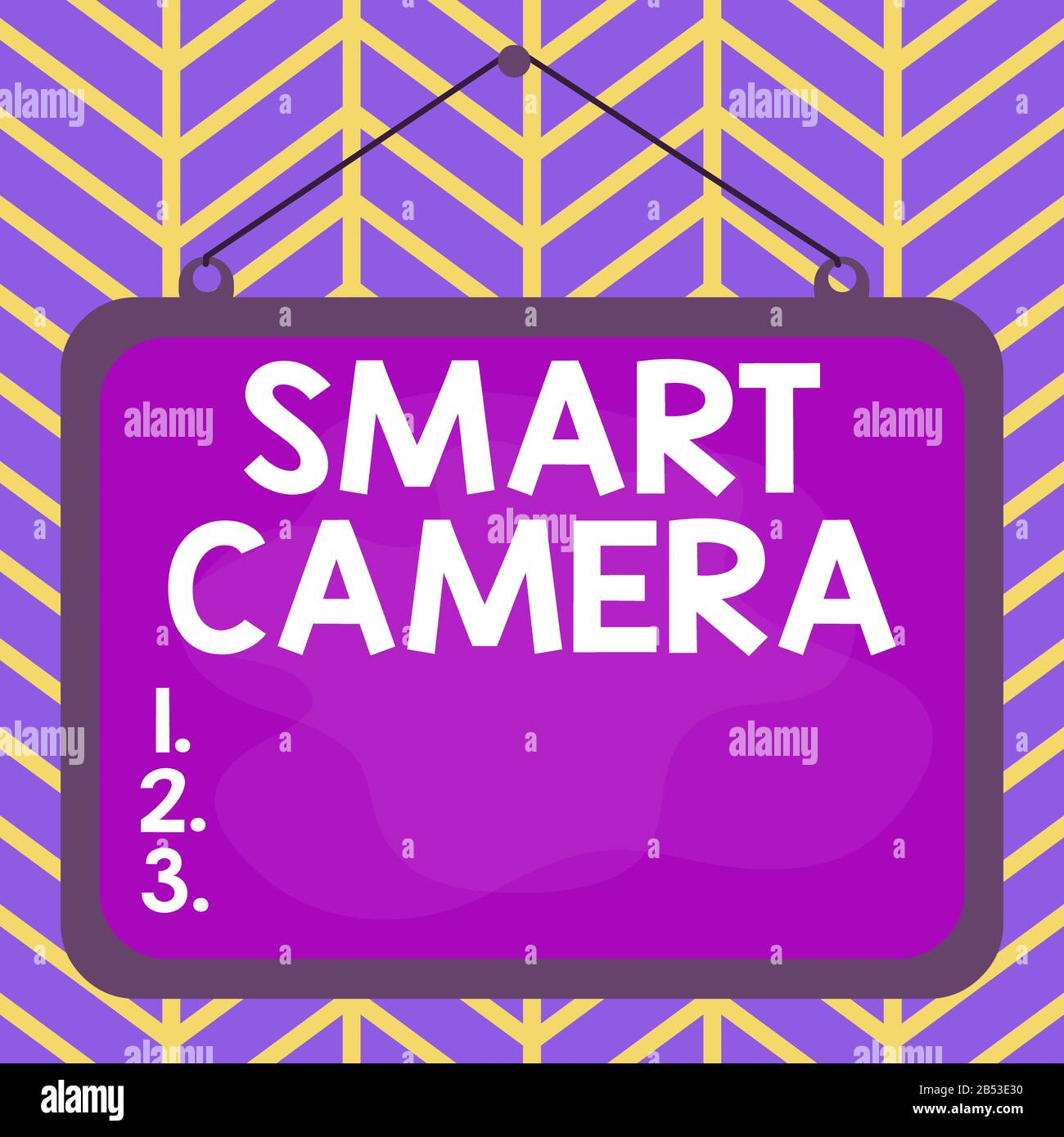 Handwriting text Smart Camera. Conceptual photo individual image ...